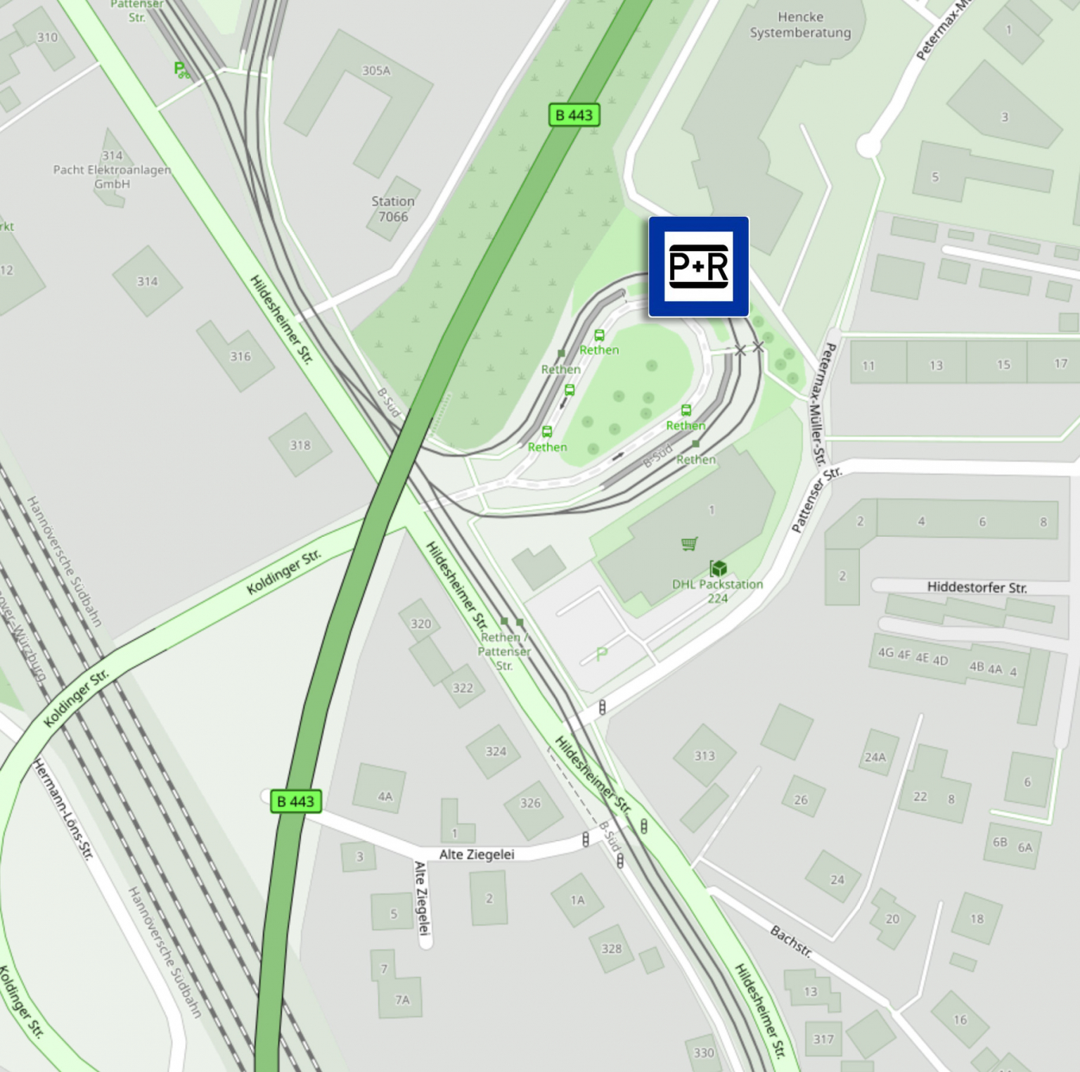 Die P+R-Anlagen im Netz der hannoverschen Stadtbahn — infra Hannover GmbH